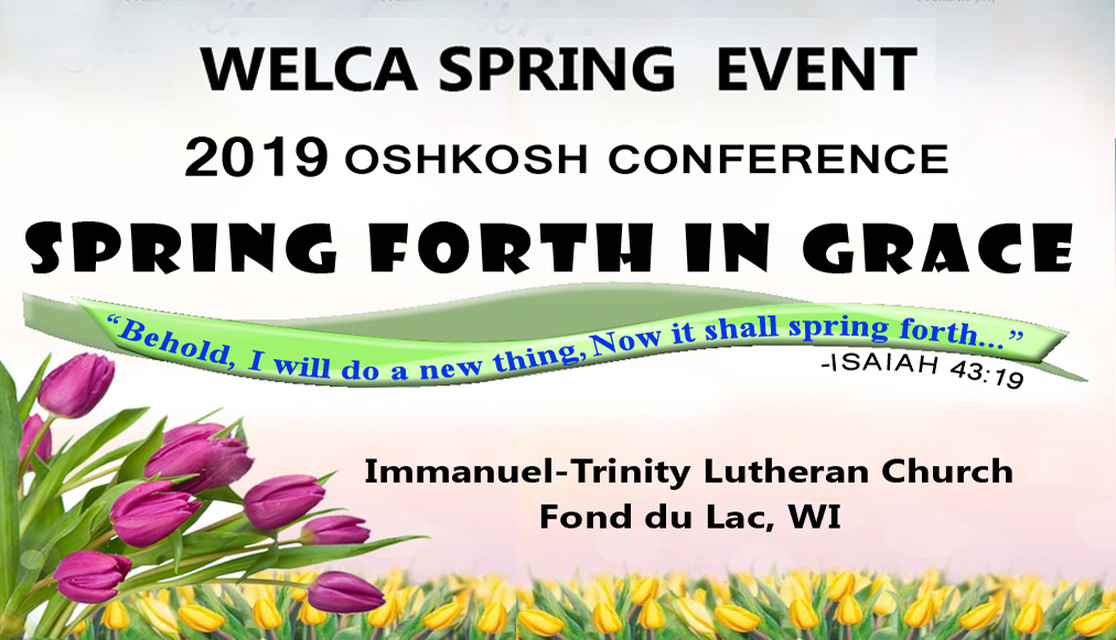 WELCA Spring Event - Immanuel Trinity Lutheran Church